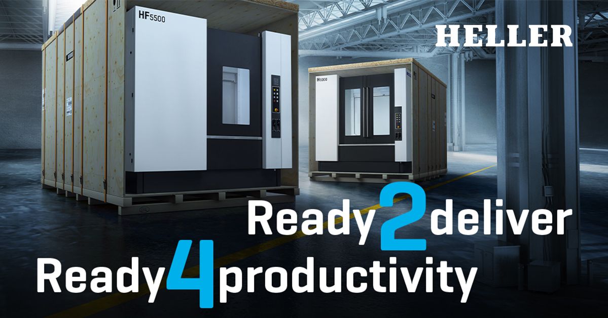 HELLER USA – In-stock machines, ready for immediate delivery.
