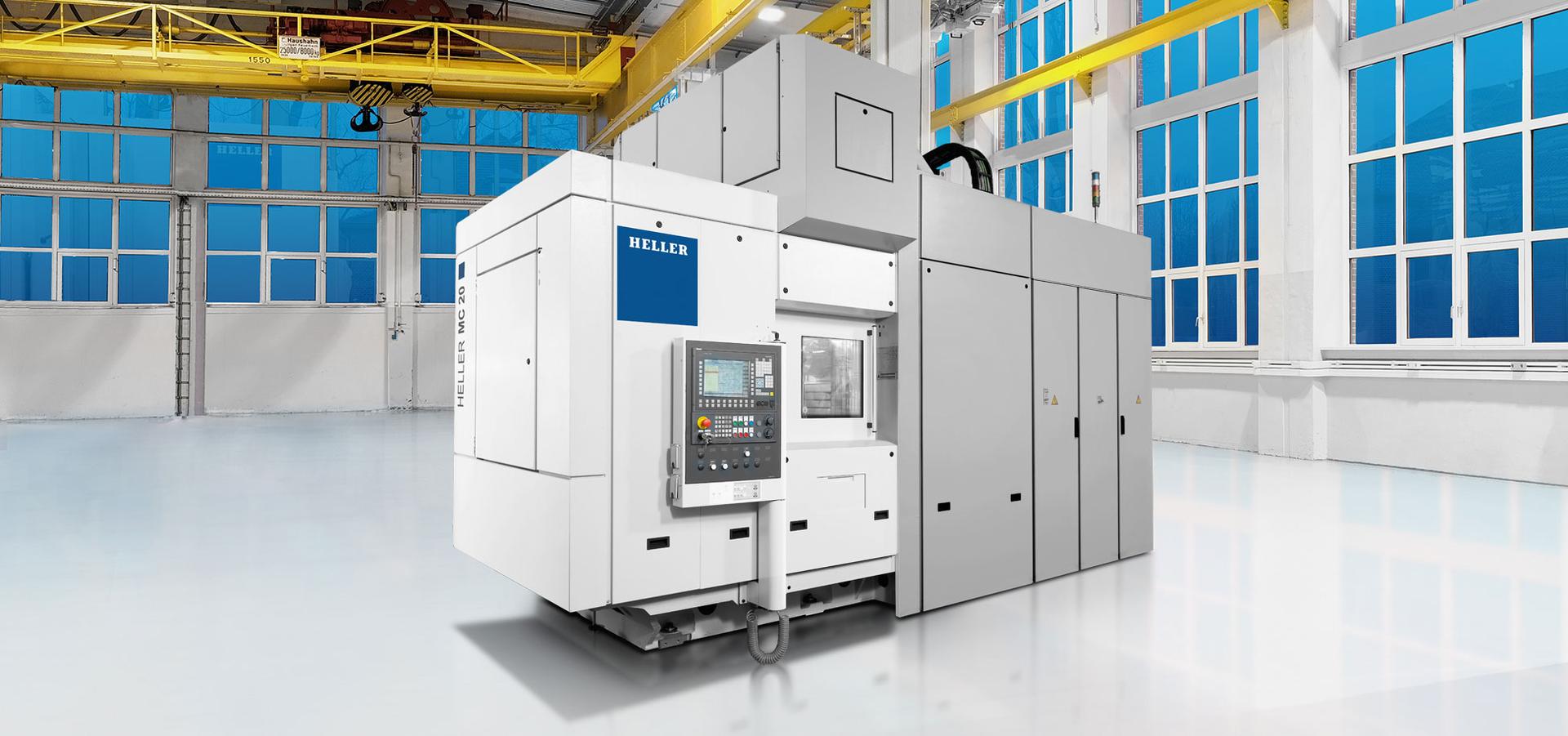 4-/5-axis machining centers MC 20 for manufacturing systems | HELLER